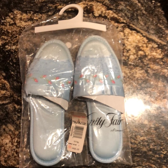 Vanity Fair | Shoes | New W Tags Vintage Vanity Fair Boudoir Slippers ...